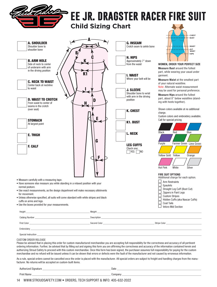 Erica Enders Edition Jr. Dragster Firesuit