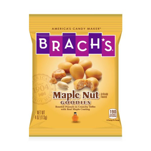 Brach's Maple Nut Goodies Roasted Peanuts in Crunchy Toffee with Real ...