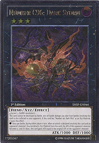 YU-GI-OH! - Number C96 Dark Storm SHSP-EN046 - Shadow Specters ...