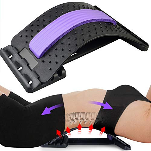 Lower Back Stretcher for Pain Relief - Spine Aligner Device - Lumbar ...