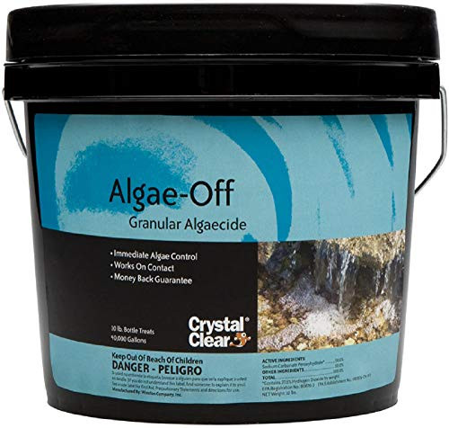 Crystal Clear AlgaeOff - String Algae Remover - 10 pounds Treats Up to ...