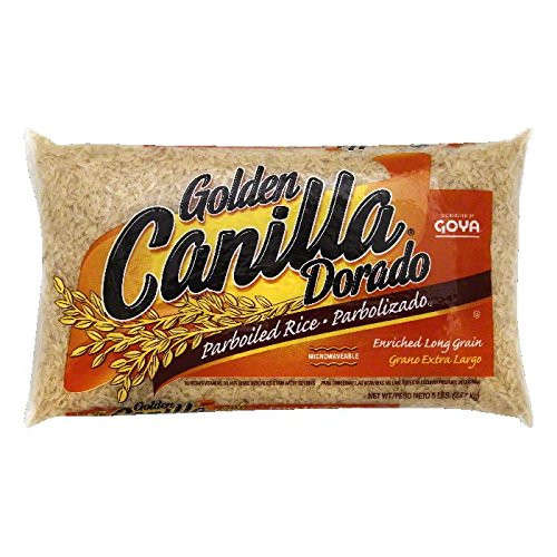 Goya Golden Canilla Long Grain Enriched Parboiled Rice, 5 lb, Dorado ...