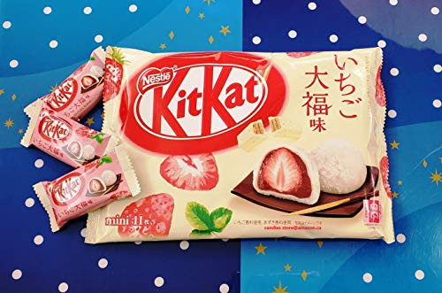 Kit Kat Chocolate Mini Ichigo-Daifuku Flavor 11 bars - Warehousesoverstock