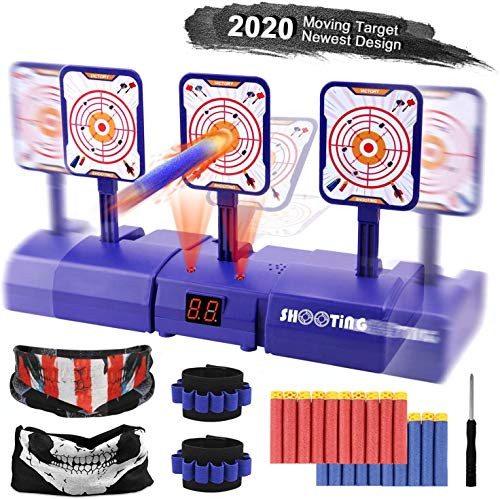 Electronic Running Shooting Target Digital Scoring Auto Reset Target ...