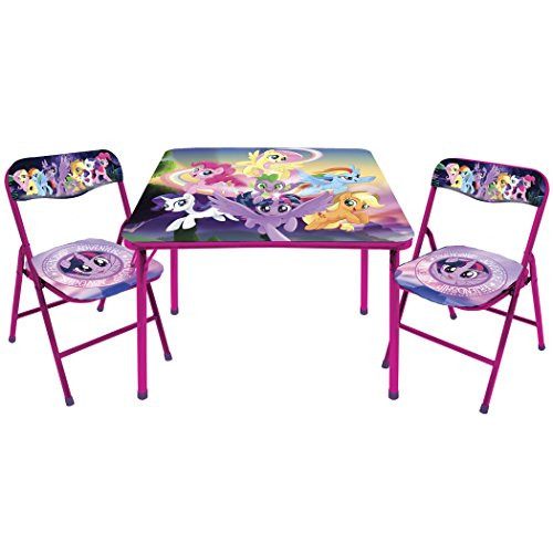 My Little Pony Table and Chair Set - Warehousesoverstock