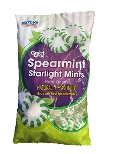 Great Value Starlight Mints Spearmint Hard Candy 10 oz ...