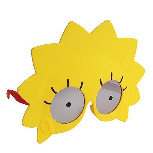 Sun-Staches The Simpsons Lisa Simpson Character Shades Instant Party ...