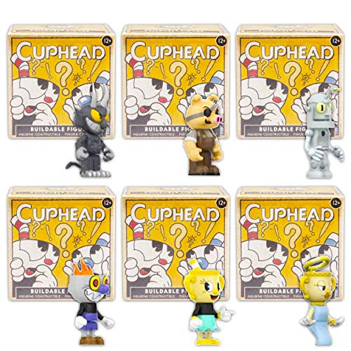 Cuphead Toy Set Cuphead Blind Box Bundle - 6 Pack Cuphead Playset ...