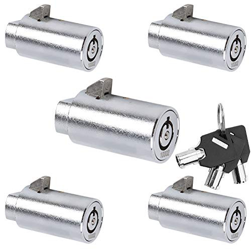 STARVAST 5Pcs Vending Machine Lock with Tubular Keyway fits Most T ...