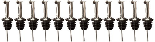 Winco PPM-4C Metal Pourer with Tapered Spout and Hinged Cap ...