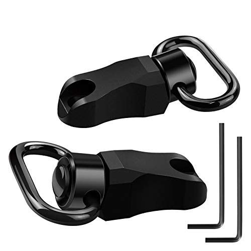 Bengor QD Sling Mount for Sling Swivels, 2 Pack Sturdy Quick Detach and ...