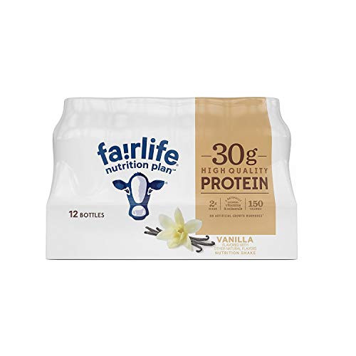 Fairlife Nutrition Plan High Protein Shake 12 pk -Vanilla ...