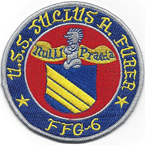 USS Julius A. Furer FFG-6 Guided Missile Frigate Ship Patch ...