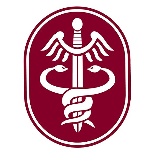 US Army - Medical Command - Medcom SSI Patch Decal - Five Inch Tall ...