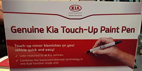 Kia OEM Touch-Up Paint plus Clear Coat Gravity Gray Color Code KDG ...