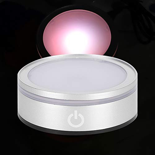 LED Vase Base Light LED Display Base Art Figurine USB Lamp Stand ...