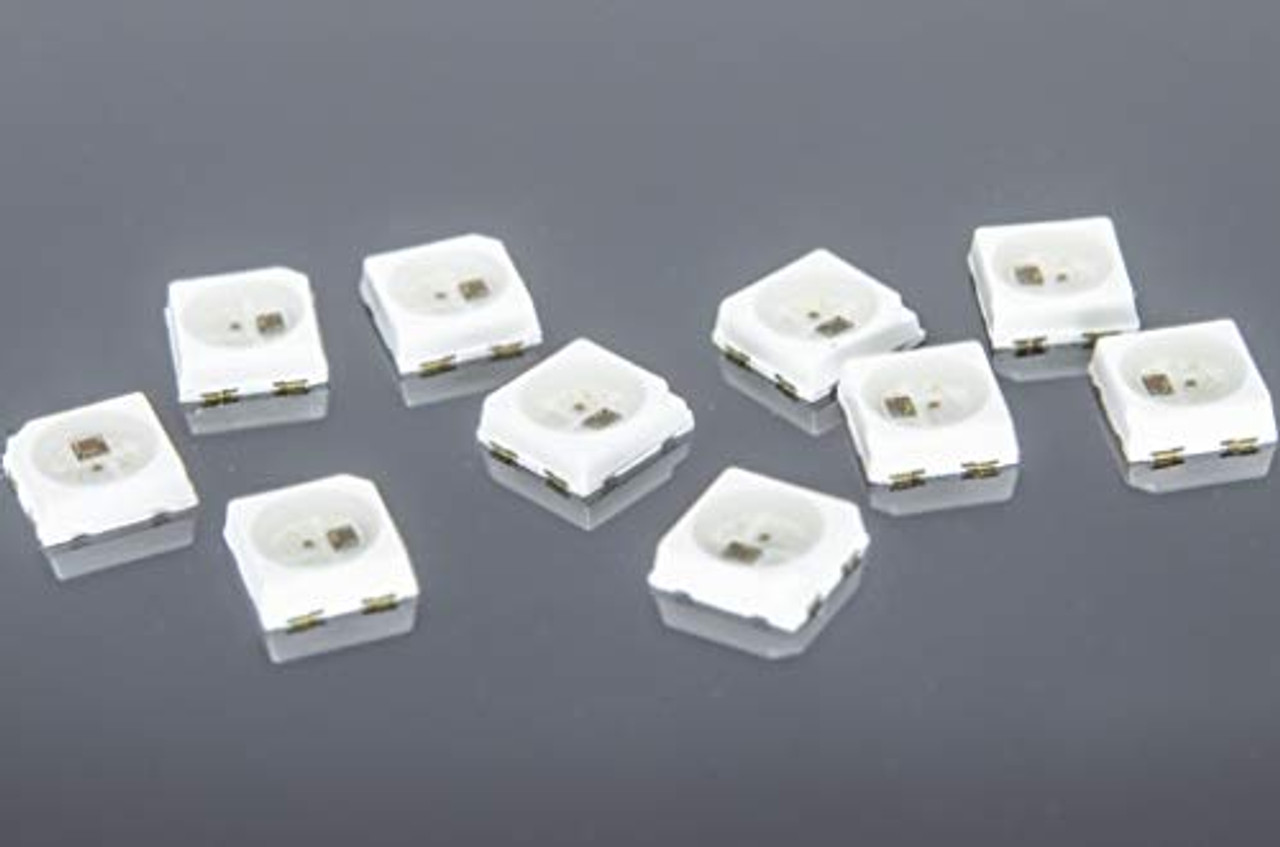 Acrobotic 10 Pack Sk6812 Rgb Leds White 3535 Mini Smd Package Ws2812b Arduino Raspberry Pi