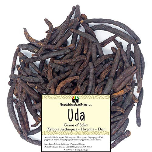 UDA Hwentia Grains of Selim Xylopia Aethiopica Uda seed Uda spice diarr ...