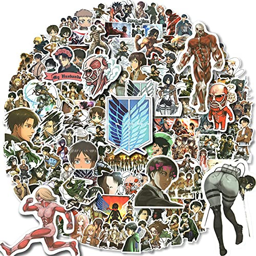 Attack On Titan Anime Stickers Pack -200 PCS- AOT Stickers for Anime ...