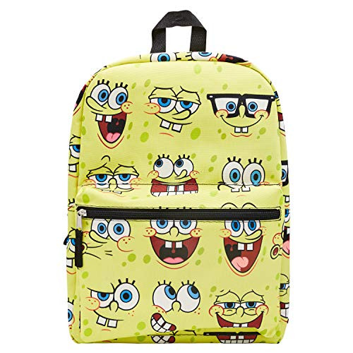 Spongebob Squarepants Allover Print Backpack - Spongebob Squidward ...