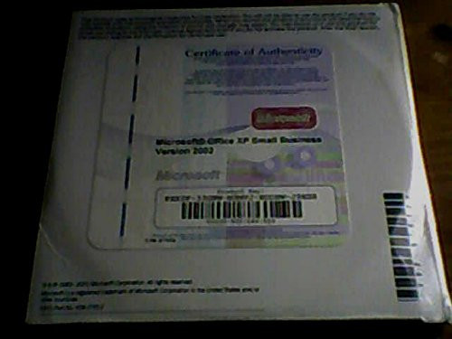 Microsoft Office XP Small Business Full Version 2002 Edition -X08-07612 ...