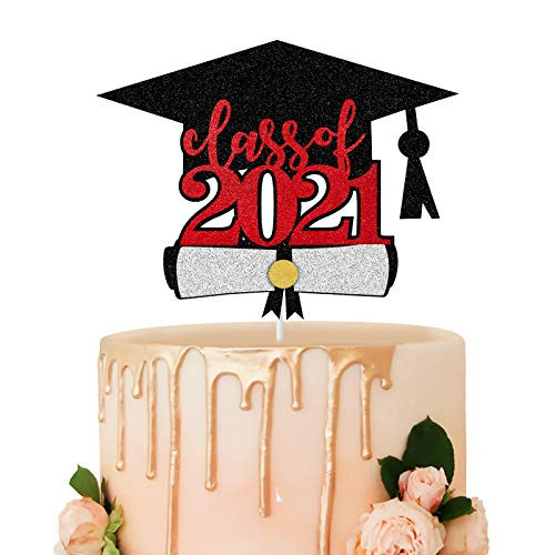 Class of 2021 Cake Topper-Congrats Grad Cake Topper-Graduation Cake ...