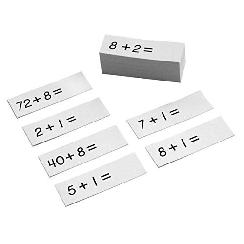 MONTESSORI OUTLET Addition Working Chart Problems Slips ...