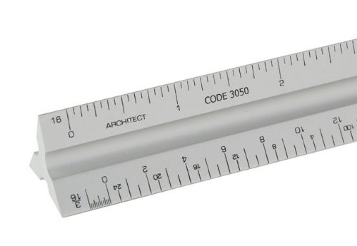 12" Triangular Architect Scale - Warehousesoverstock