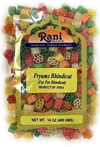Rani Far Far - Fryums -Wheat and Tapioca Pellet- Bhindi Shape 14oz ...