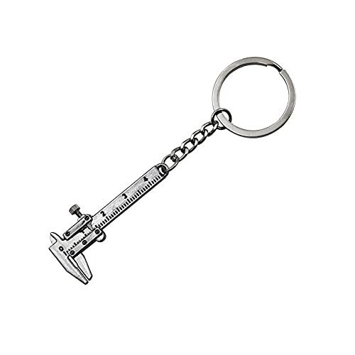 FURASTY Vernier Caliper Portable 0-4cm Mini Vernier Calipers Keychain ...