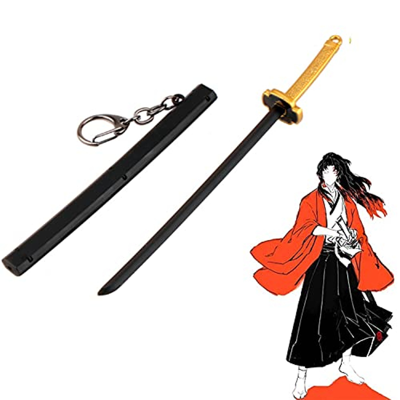 Demon Slayer Mini Toy Katana Keychain - Anime Katana Demon Slayer ...