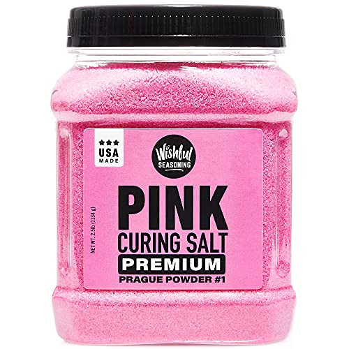 Wishful Pink Curing Salt- Prague Powder 1- Premium Curing Salt for Meat ...