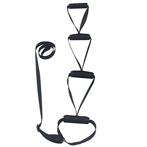 OhhGo Bed Ladder Assist Strap with 3 Handles Adjustable Sit Up Assist ...