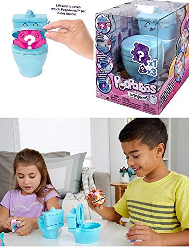 Mattel Pooparoos Surpriseroos Figure Set - Silly, Surprising Potty Play ...