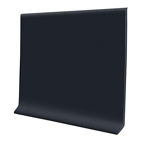 Proflex Black Vinyl Wall Base 4 inch X 20 ft - Wall Base Trim with ...