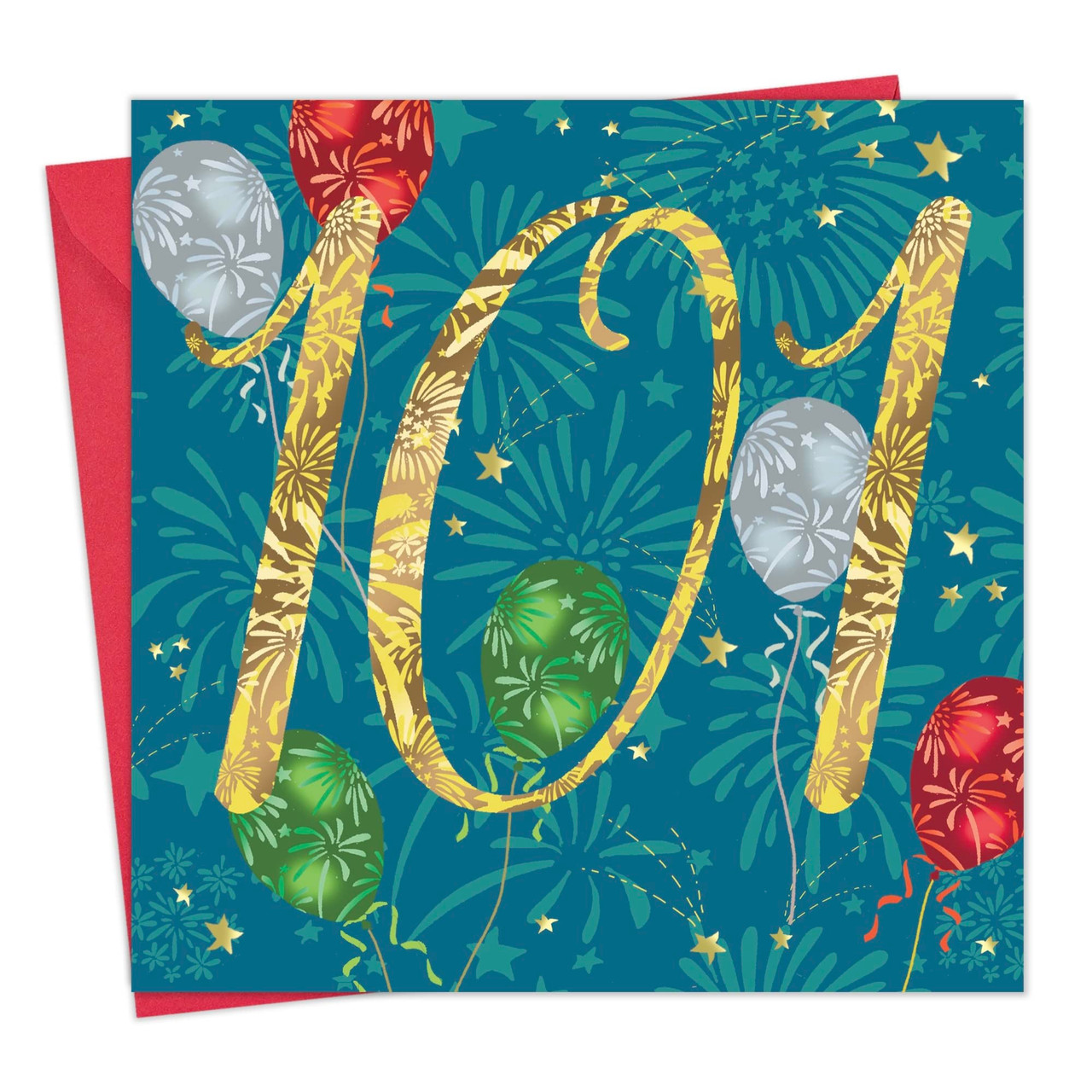 Twizler 101st Birthday Card - 101st Year Old Card - Age 101 Birthday ...