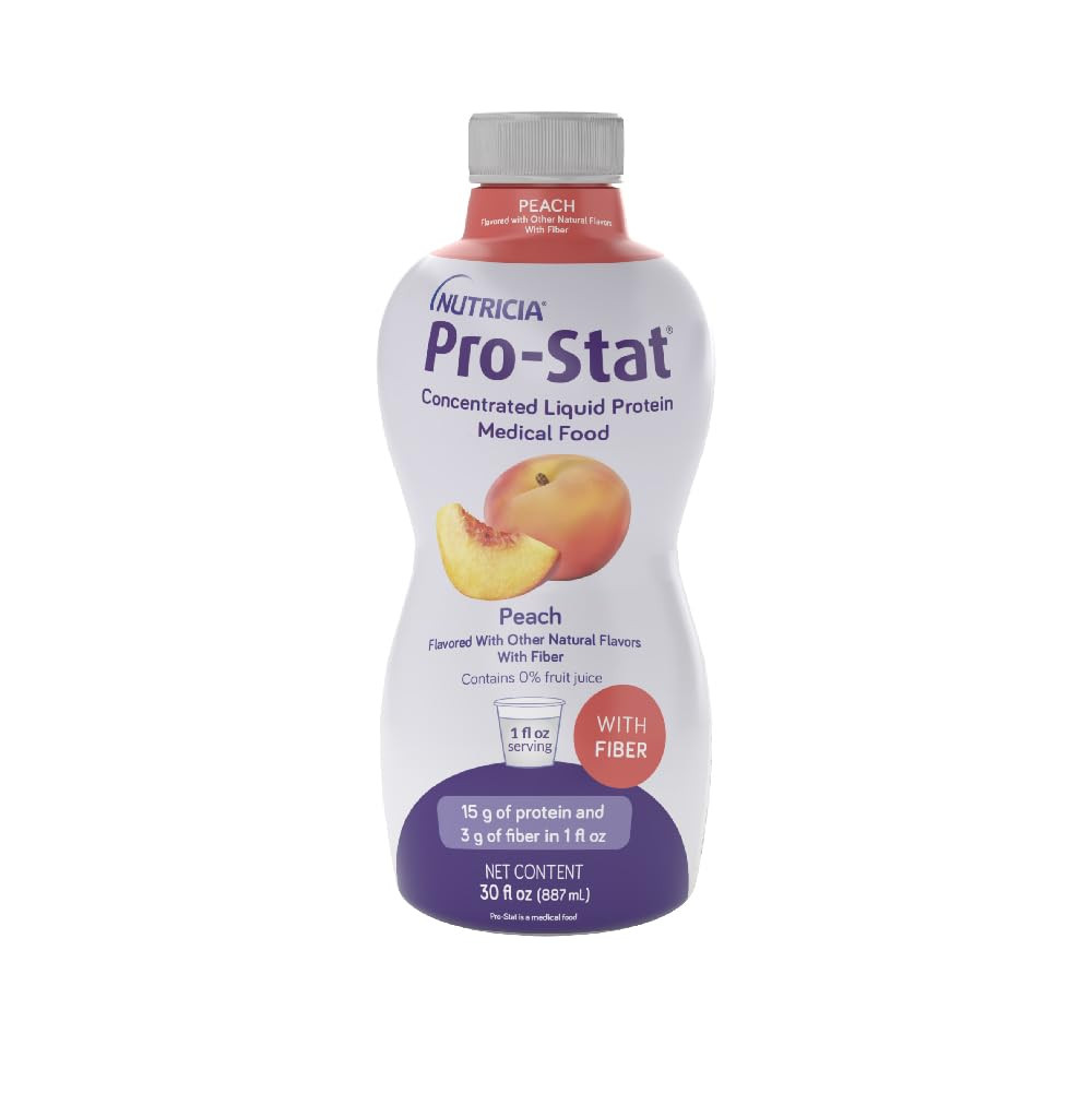 Pro-Stat Concentrated Liquid Protein Medical Food - Peach Flavor with ...