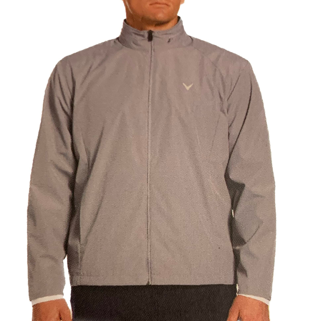 Callaway Men's Water Resistant Fully Lined Full Zip Jacket with ...