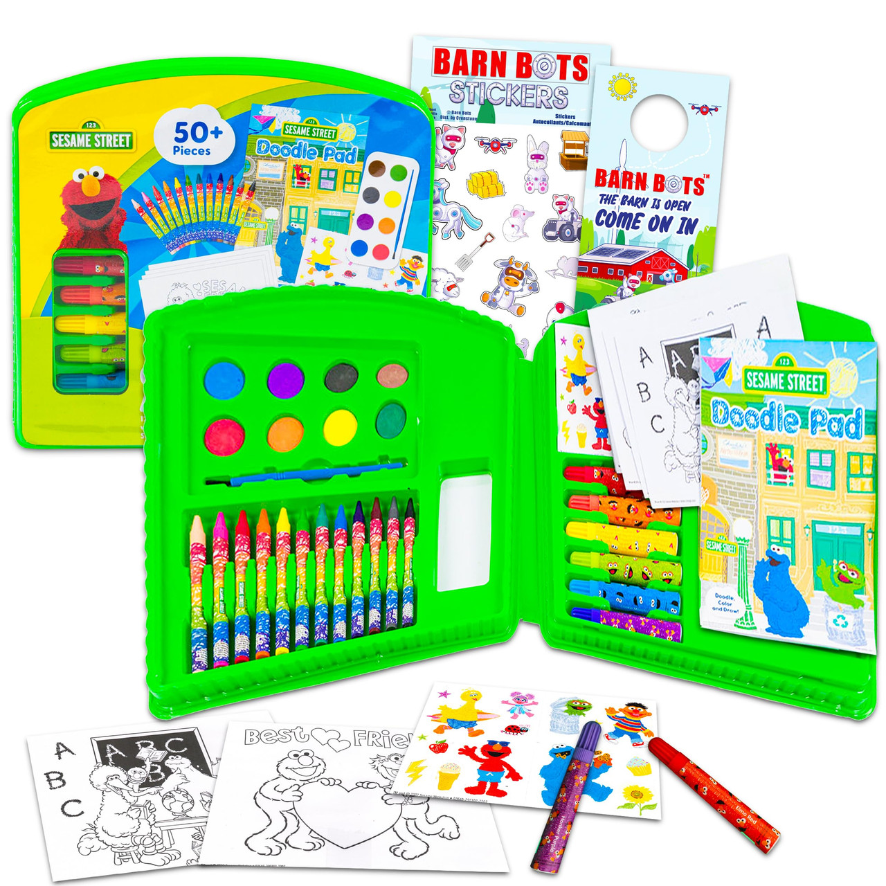 Elmo Sesame Street Coloring and Activity Book Bundle - Ultimate Sesame ...