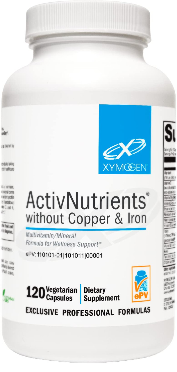 XYMOGEN ActivNutrients Without Copper & Iron - Multimineral ...
