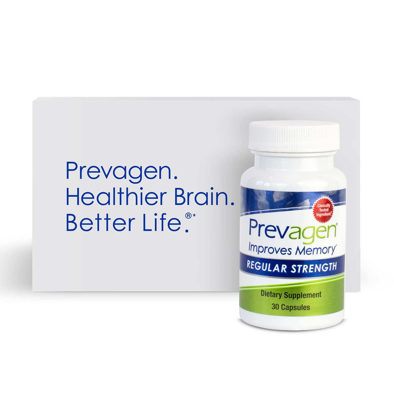 Prevagen Improves Memory - Regular Strength 10mg, 30 Capsules |1 Pack ...