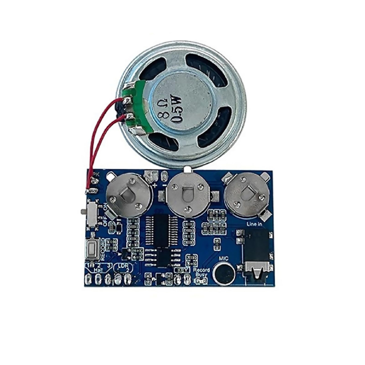 Audio Sound Module, 17 Minutes Recording Playback Module Sound Recorder ...