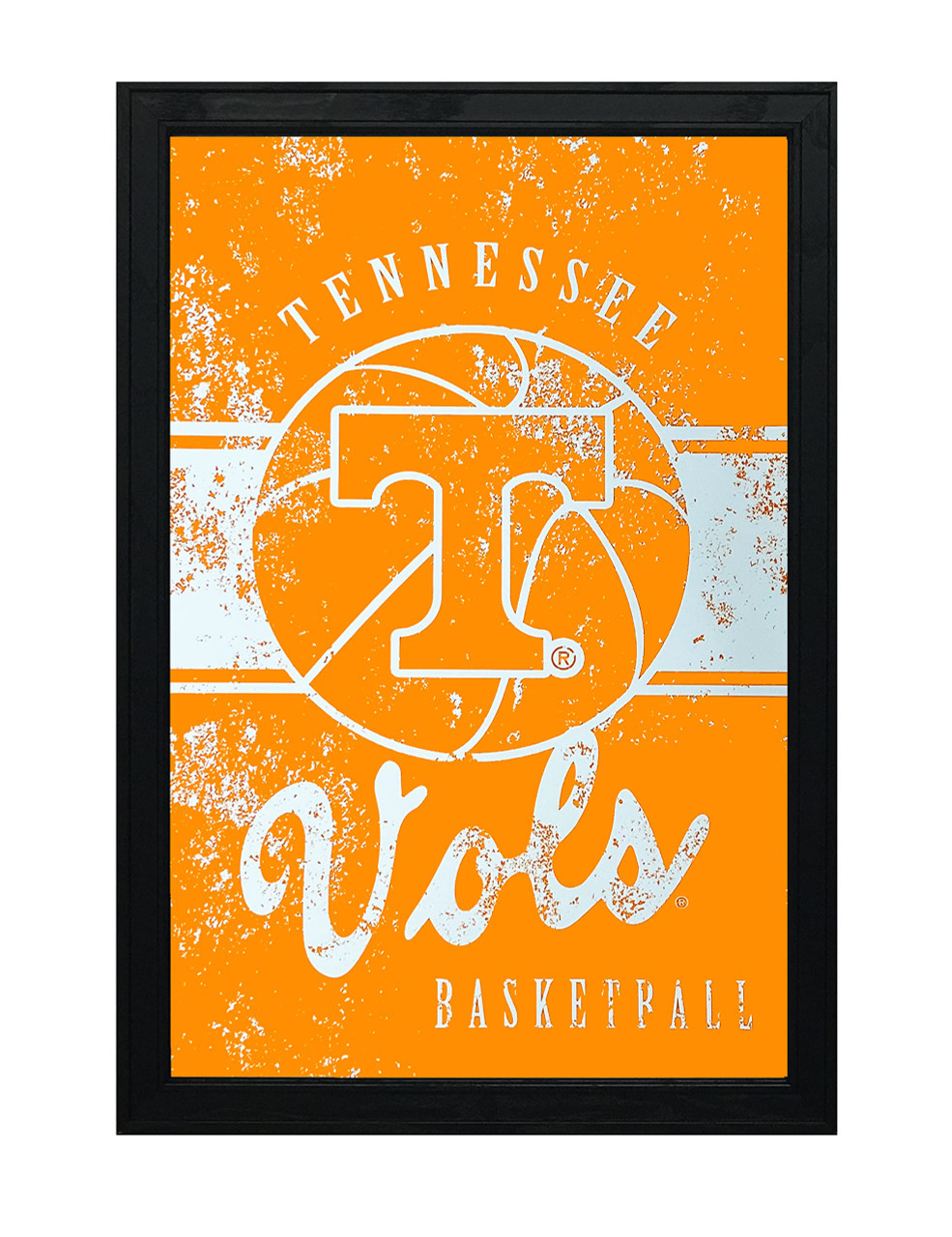 Limited Edition Tennessee Volunteers Framed Basketball Poster - Vols ...