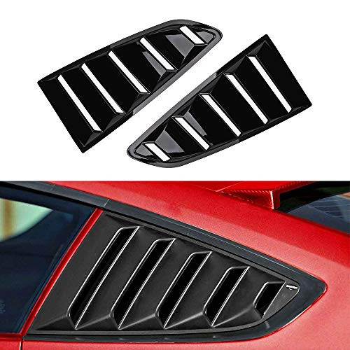 Tutor Auto Quarter Side Window Louvers for 2015 2016 2017 2018 Ford ...