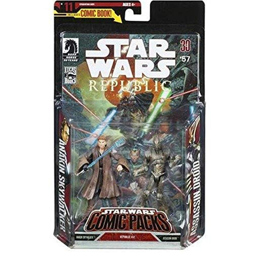 Hasbro Star Wars Expanded Universe Comic Pack Action Figure Set: Anakin ...