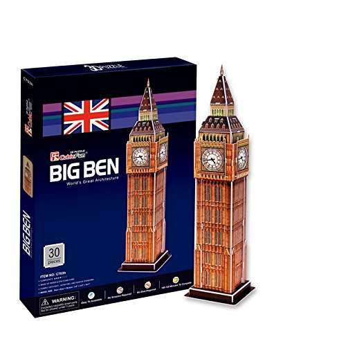 CubicFun 3D Puzzle C-Series Big Ben - London - Warehousesoverstock