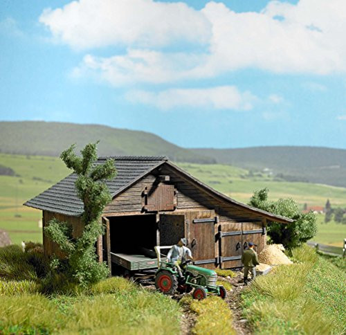 Busch 1508 Wooden Barn HO Structure Scale Model Structure ...