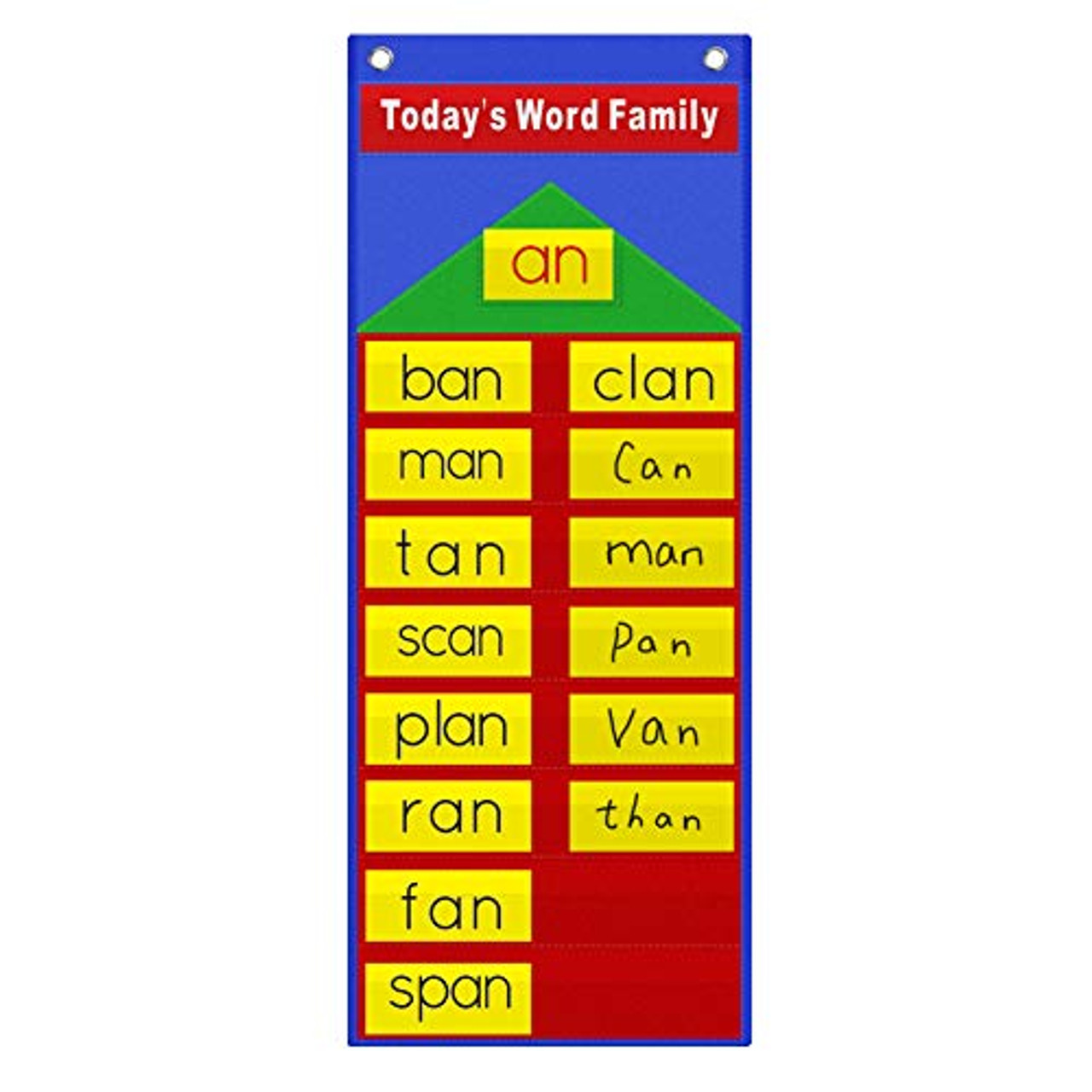 Word Pocket ChartPocket Chart with CardsClassroom Pocket ChartTeacher ...