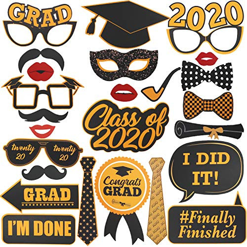 2020 Graduation Photo Booth Props - Graduation Party Supplies 2020 ...