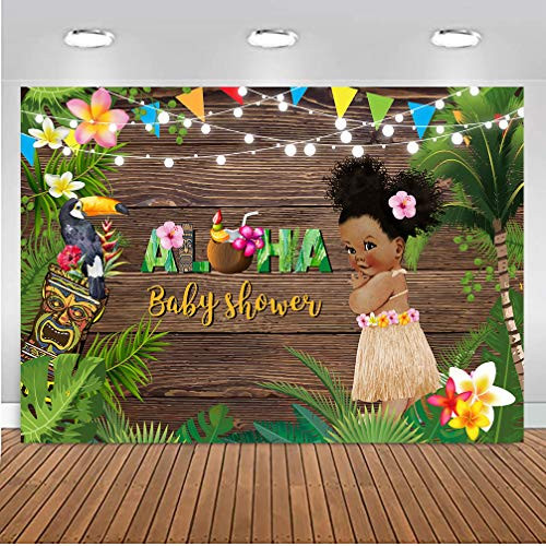 Sensfun 7x5ft Aloha Luau Party Backdrop for Summer Tropical Hawaiian ...